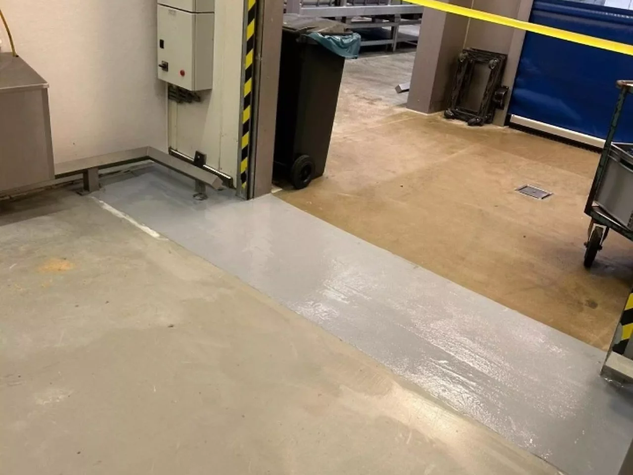 Food Flexjoint vloerovergang voor voedingsindustrie