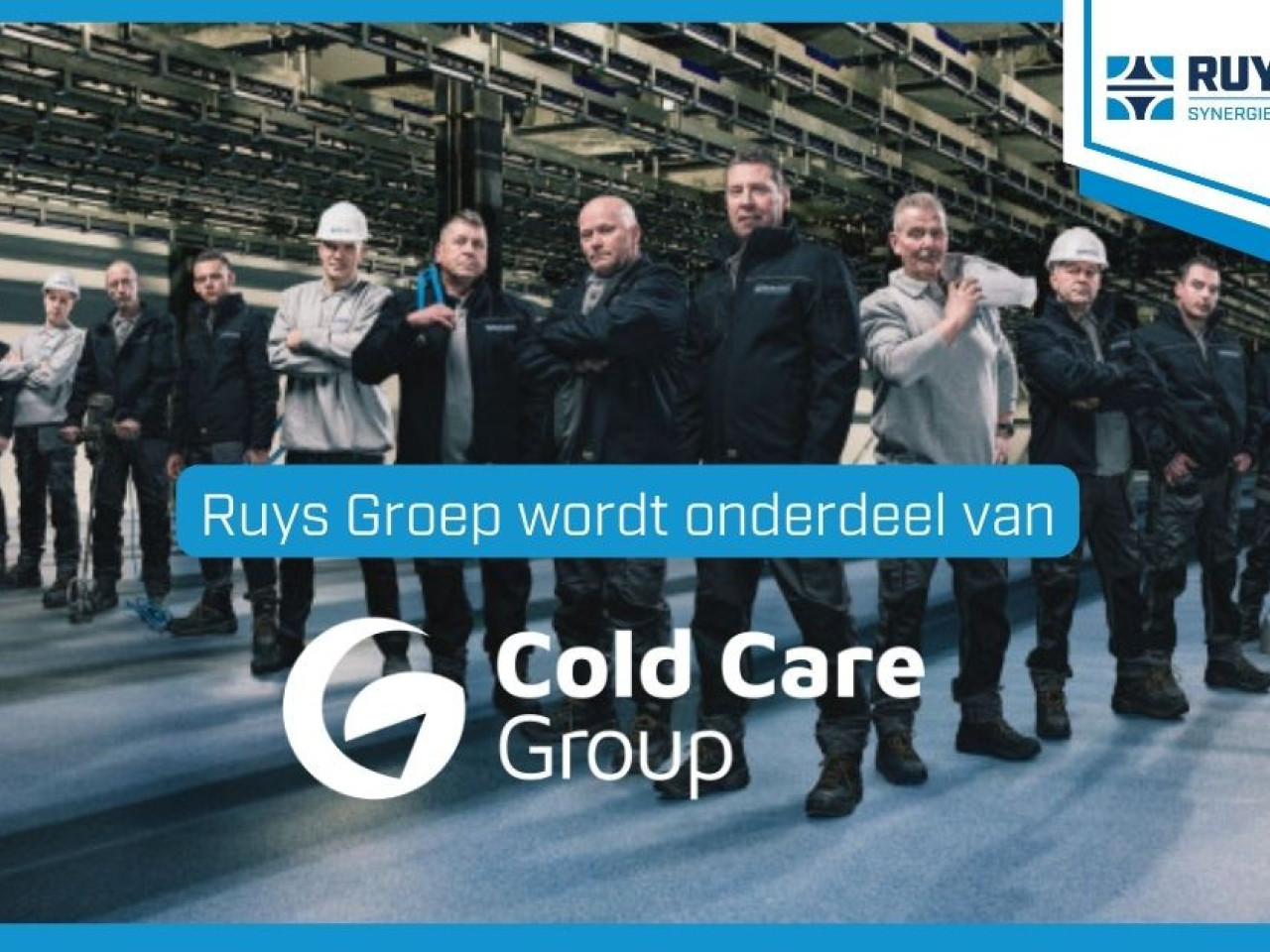 Ruys Groep en Cold Care Group bundelen de krachten